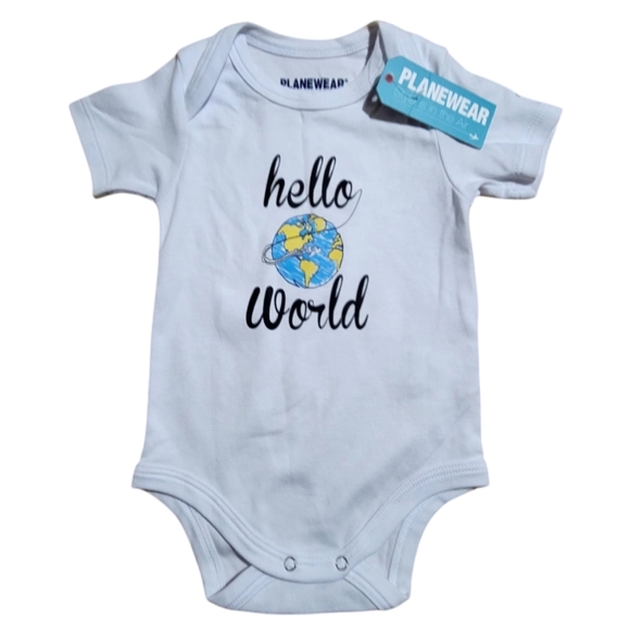 Planewear | One Pieces | Nwt Planewear Hello World Seattle Tacoma ...